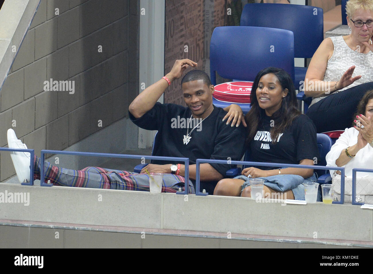 NEW YORK, NY - SEPTEMBER 08: Russell Westbrook on Day Eleven of the ...