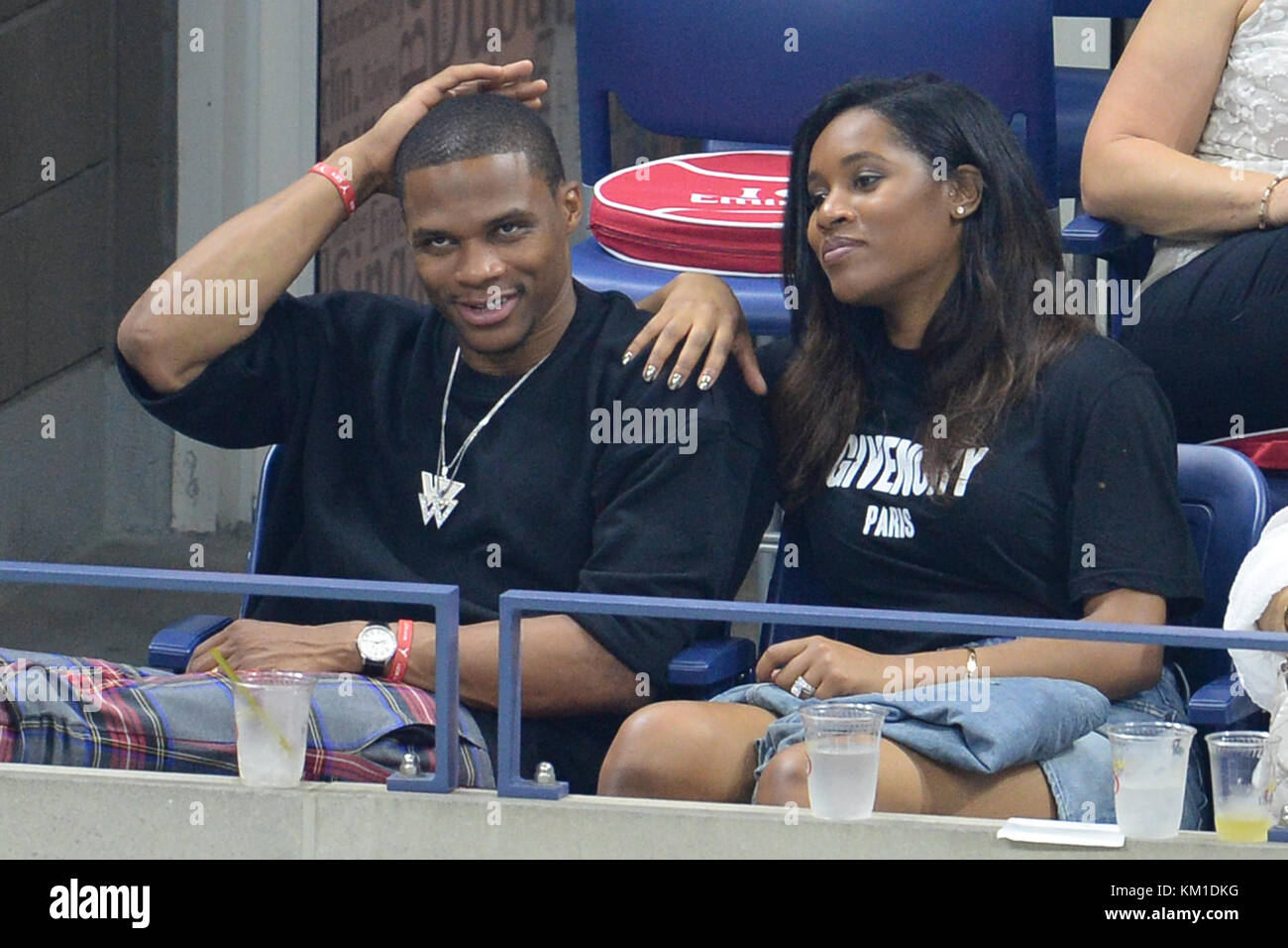 NEW YORK, NY - SEPTEMBER 08: Russell Westbrook on Day Eleven of the ...