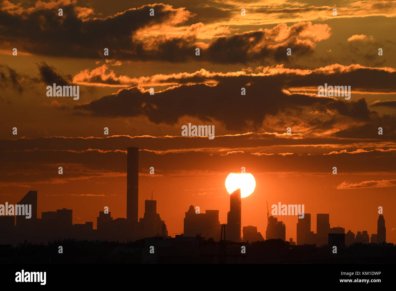 Arthur ashe stadium sunset hi-res stock photography and images - Alamy