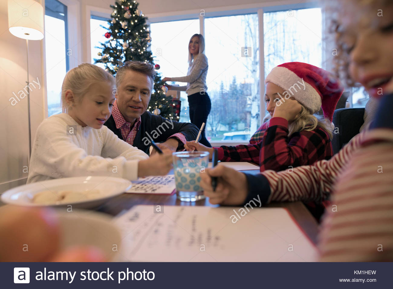 Father Christmas And Letter Stock Photos & Father Christmas And Letter ...