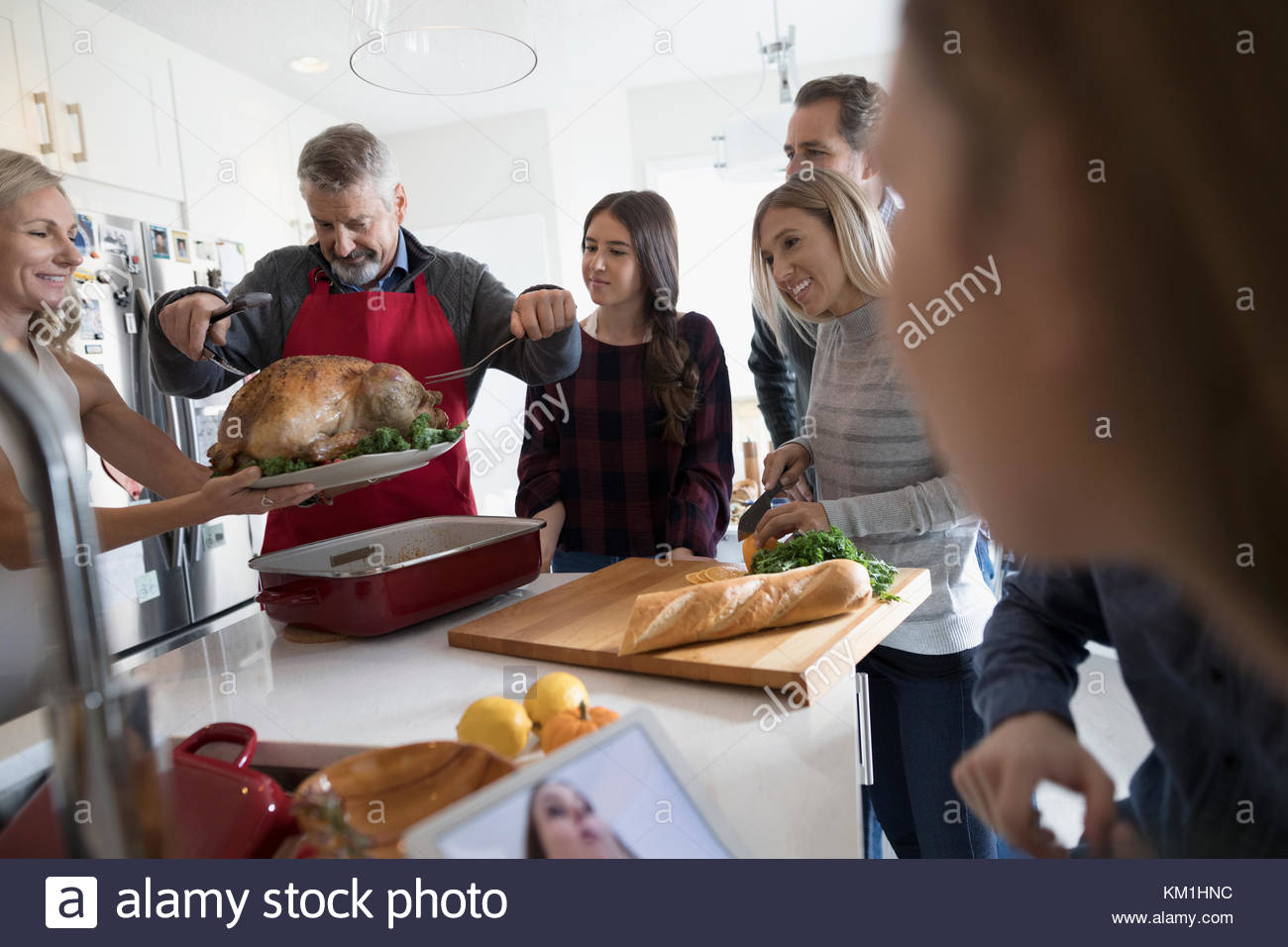 Family turkey hi-res stock photography and images - Alamy