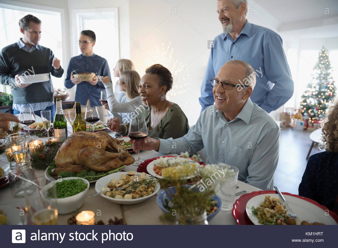 Family turkey hi-res stock photography and images - Alamy