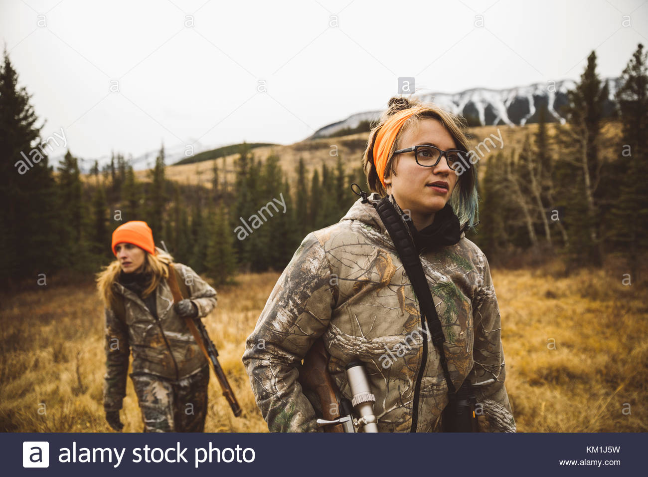 Mother daughter walking woods hi-res stock photography and images - Alamy