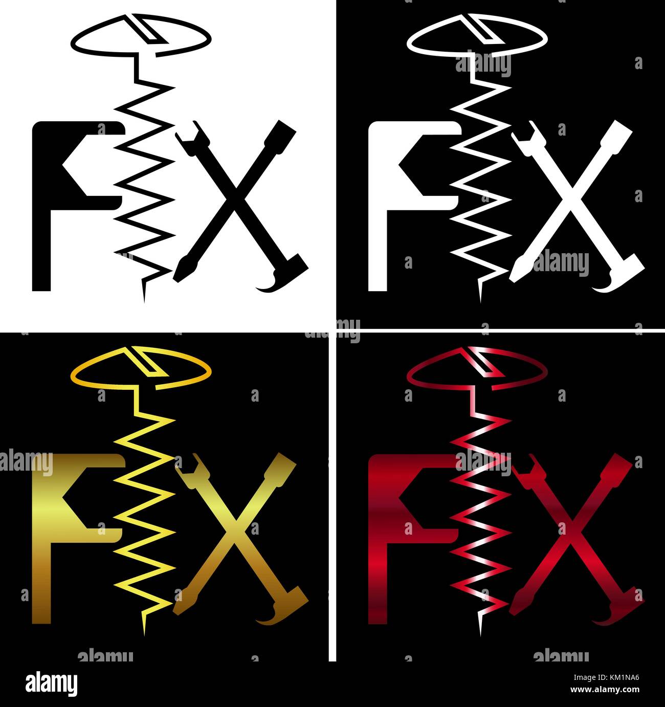 Fix store Stock Vector Images - Alamy