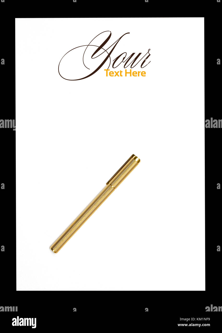 Gold record frame hi-res stock photography and images - Alamy
