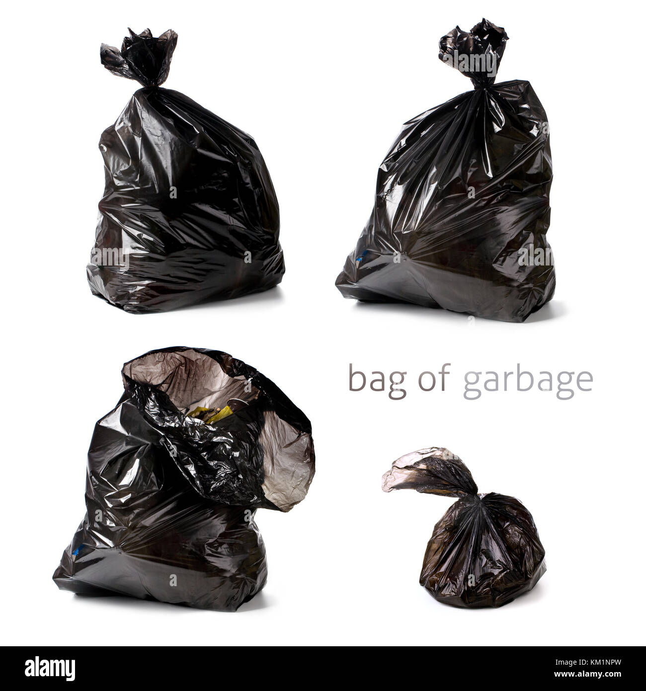 Garbage bags Cut Out Stock Images & Pictures - Alamy