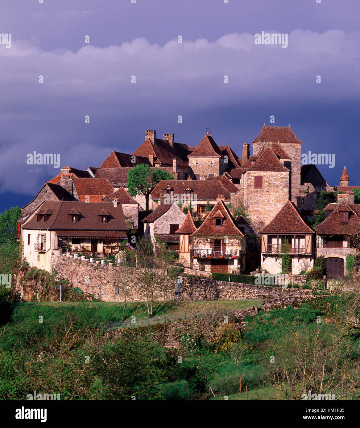 Village of loubressac hi-res stock photography and images - Alamy