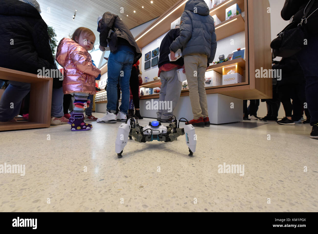 New York City, United States. 01st Dec, 2017. Apple Computer opened its ...