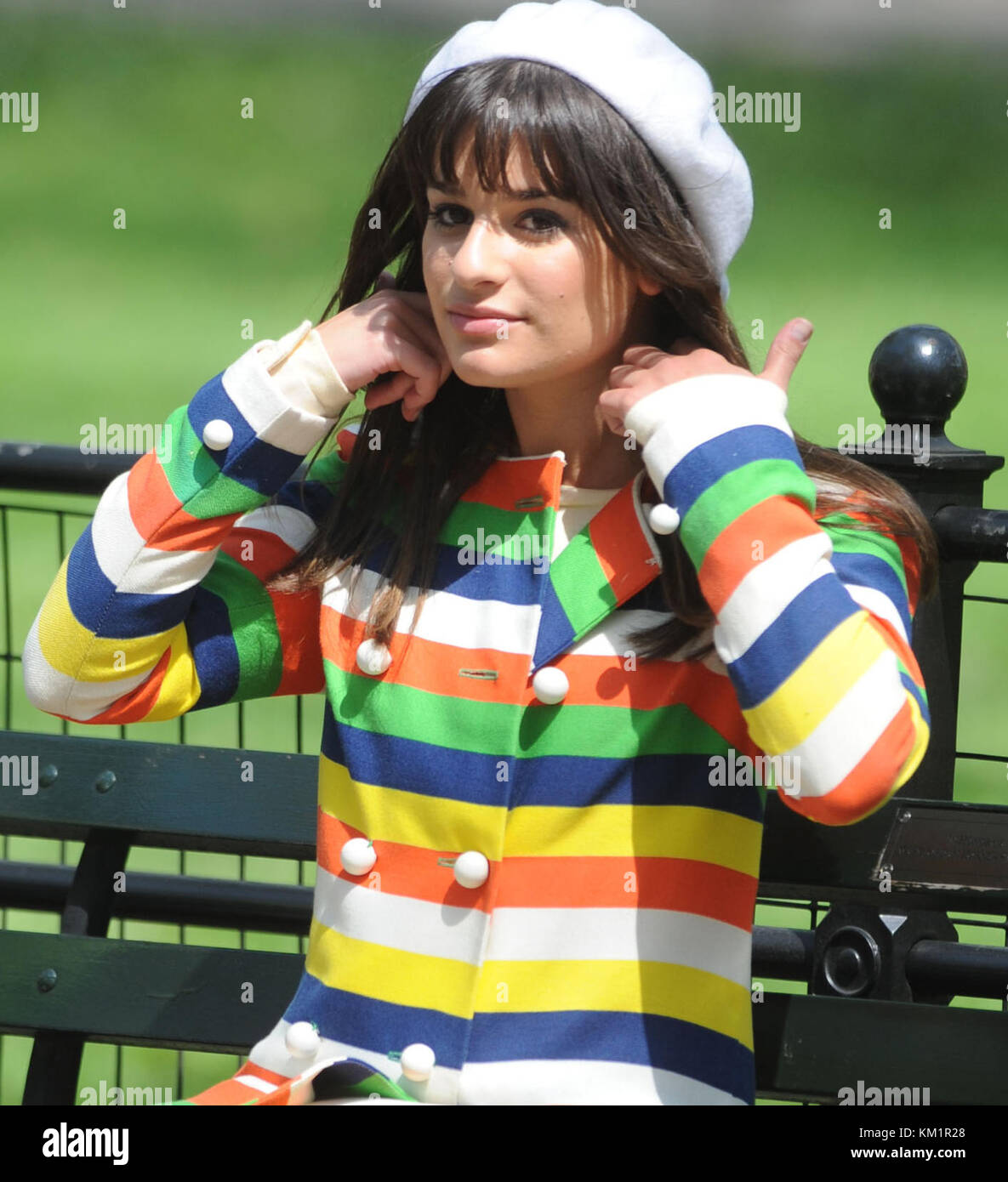 NEW YORK, NY - APRIL 26: "Glee" stars have invaded New York City to ...