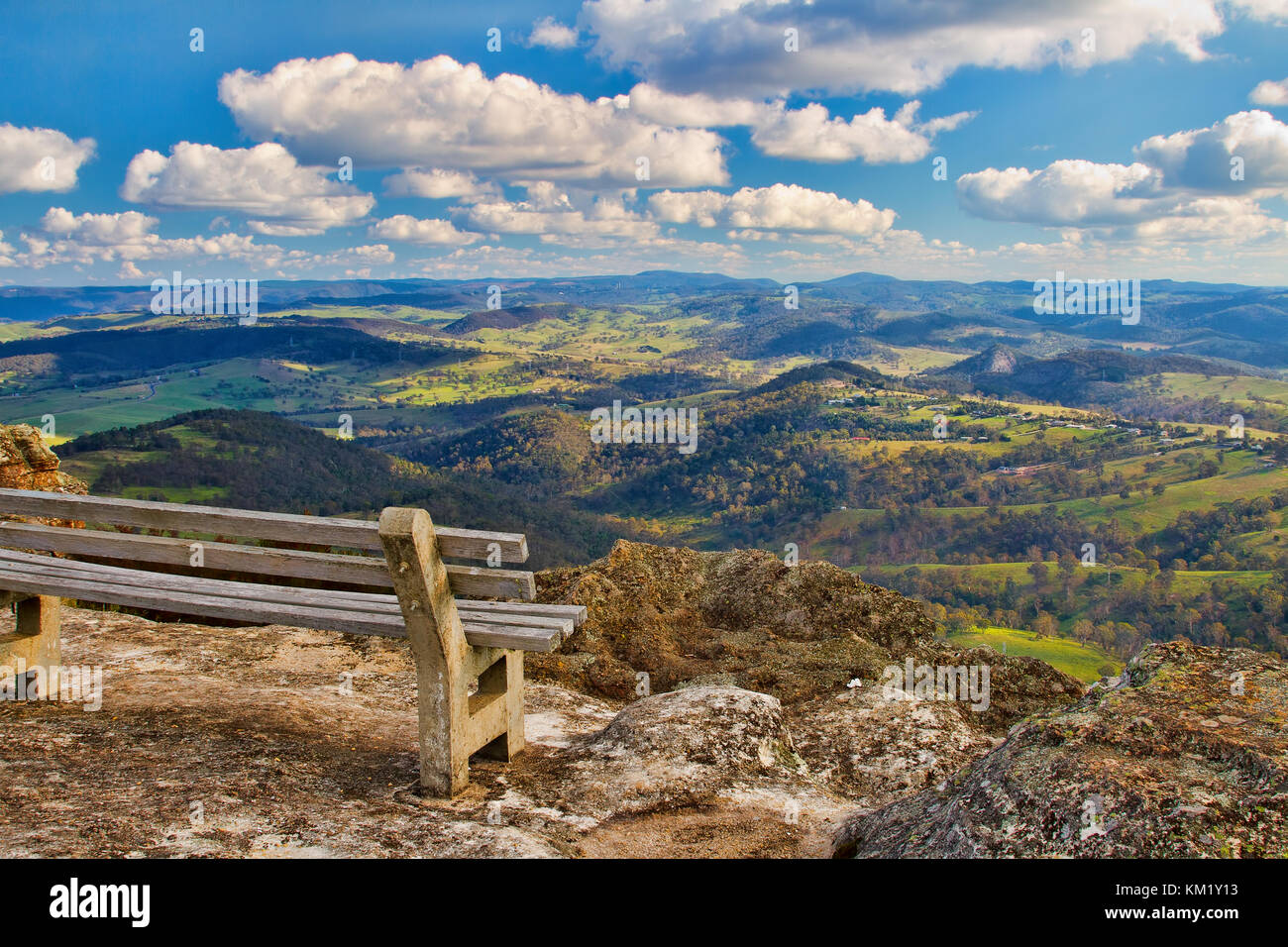 A view from Hassans Wall, Lithgow Stock Photo - Alamy