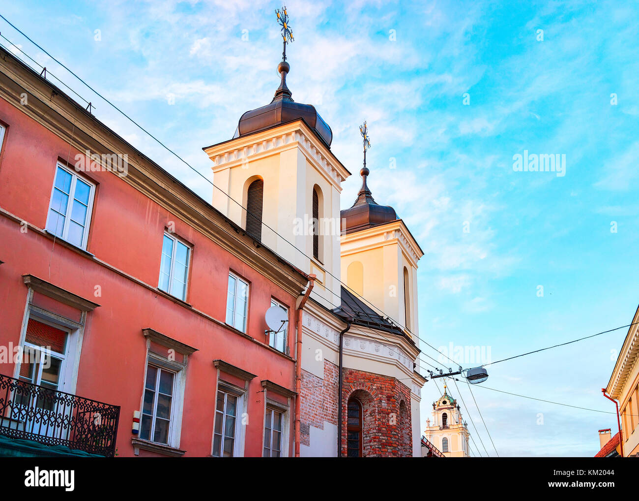 Vilnius dominican church of the holy spirit hi-res stock photography ...