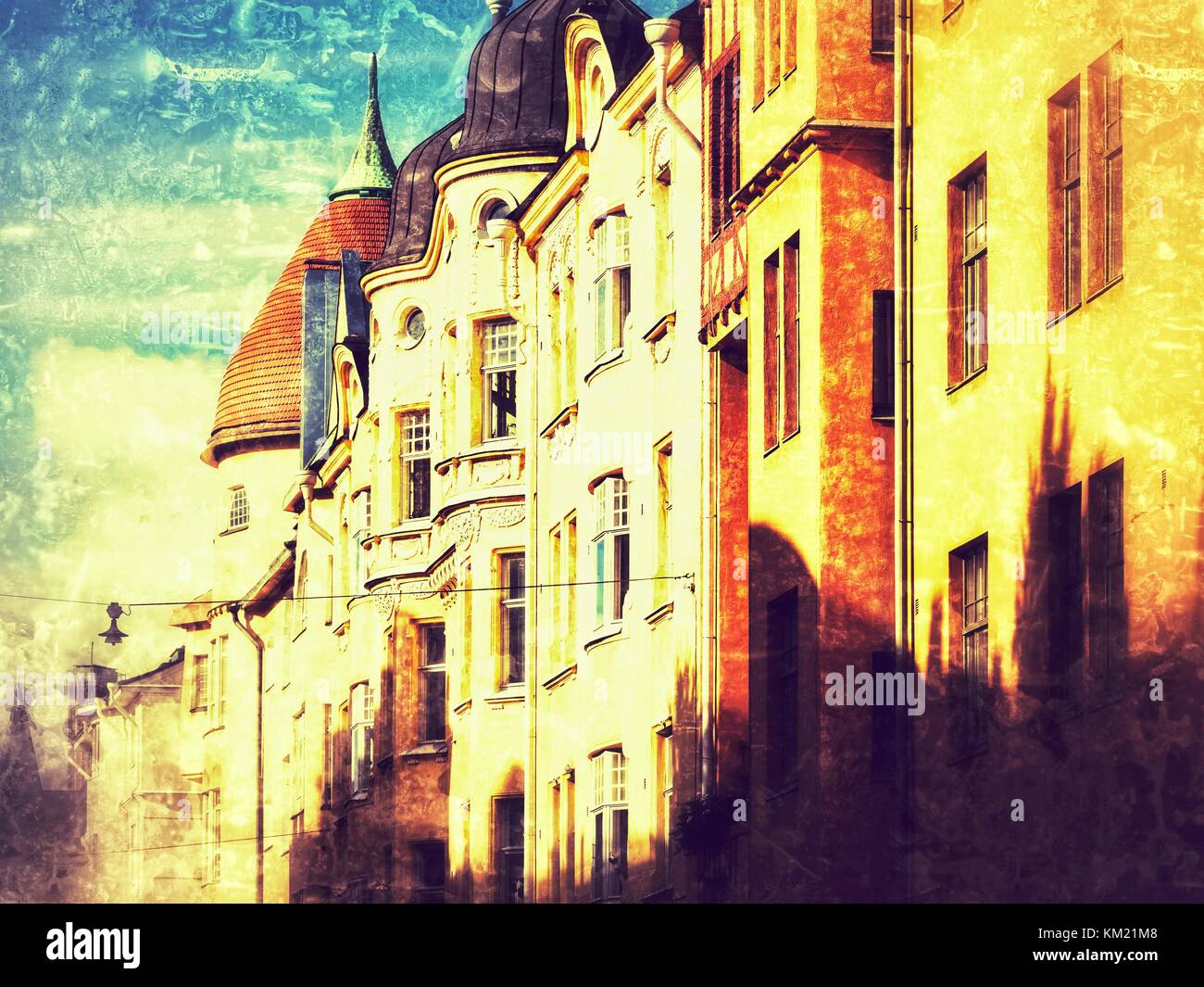 Buildings in Helsinki Stock Photo - Alamy