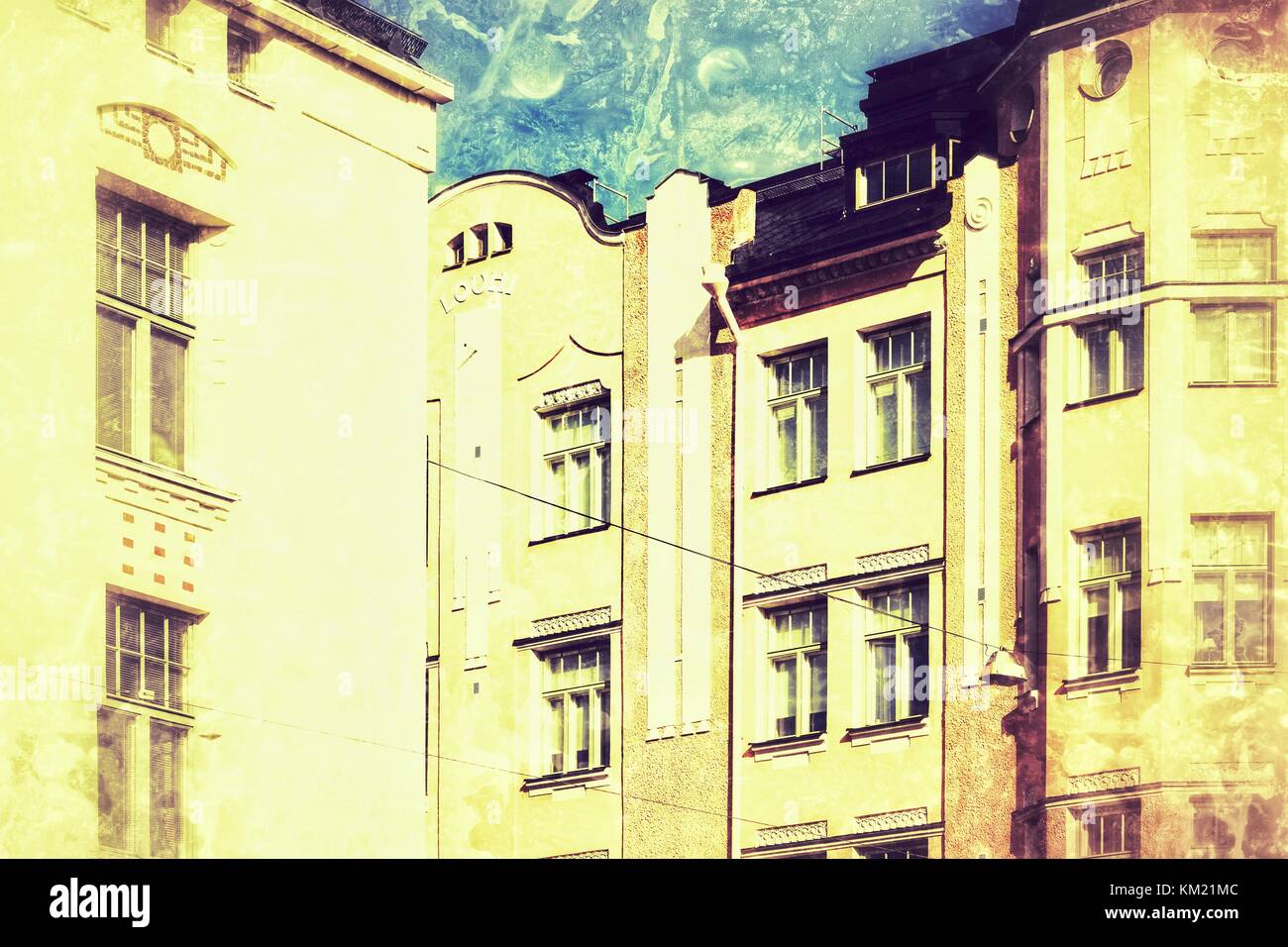 Buildings in Helsinki Stock Photo - Alamy