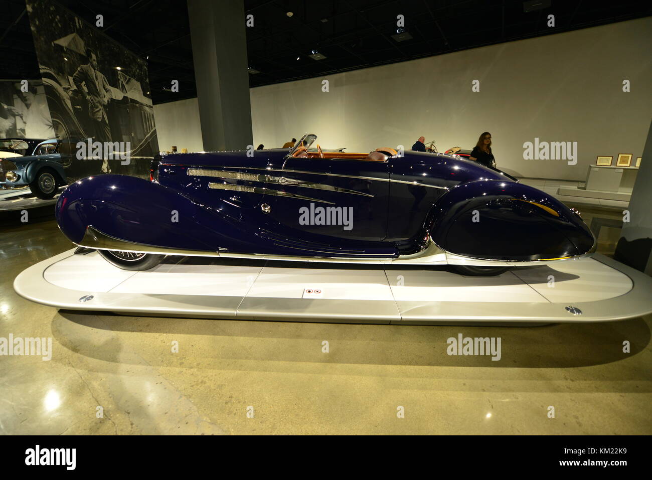 A Bugatti Classic car Stock Photo - Alamy