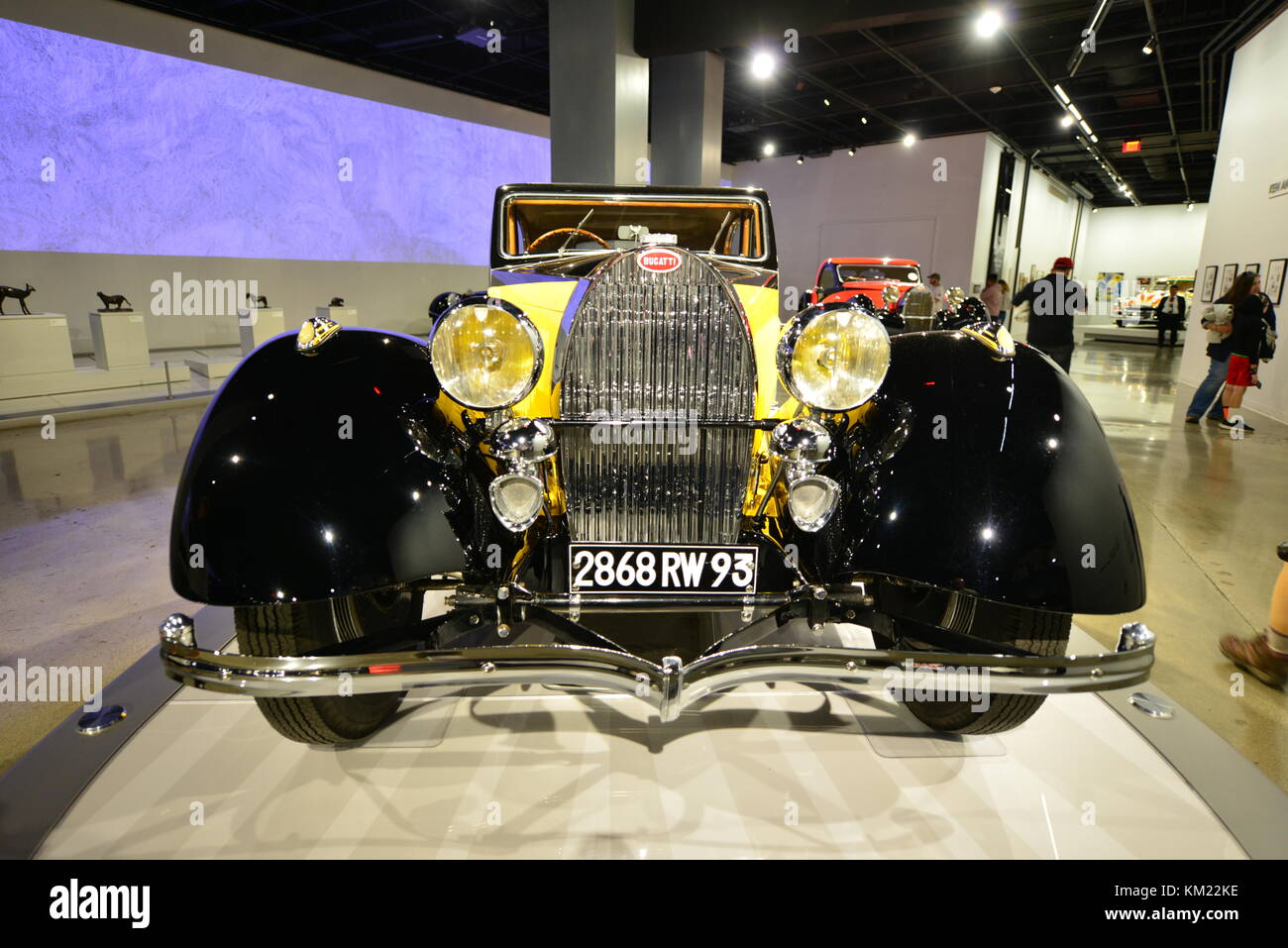 A Bugatti Classic car Stock Photo - Alamy