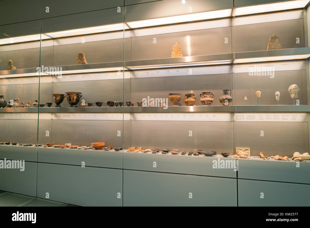 Athens, Greece - November 15, 2017: Interior View of the New Acropolis ...
