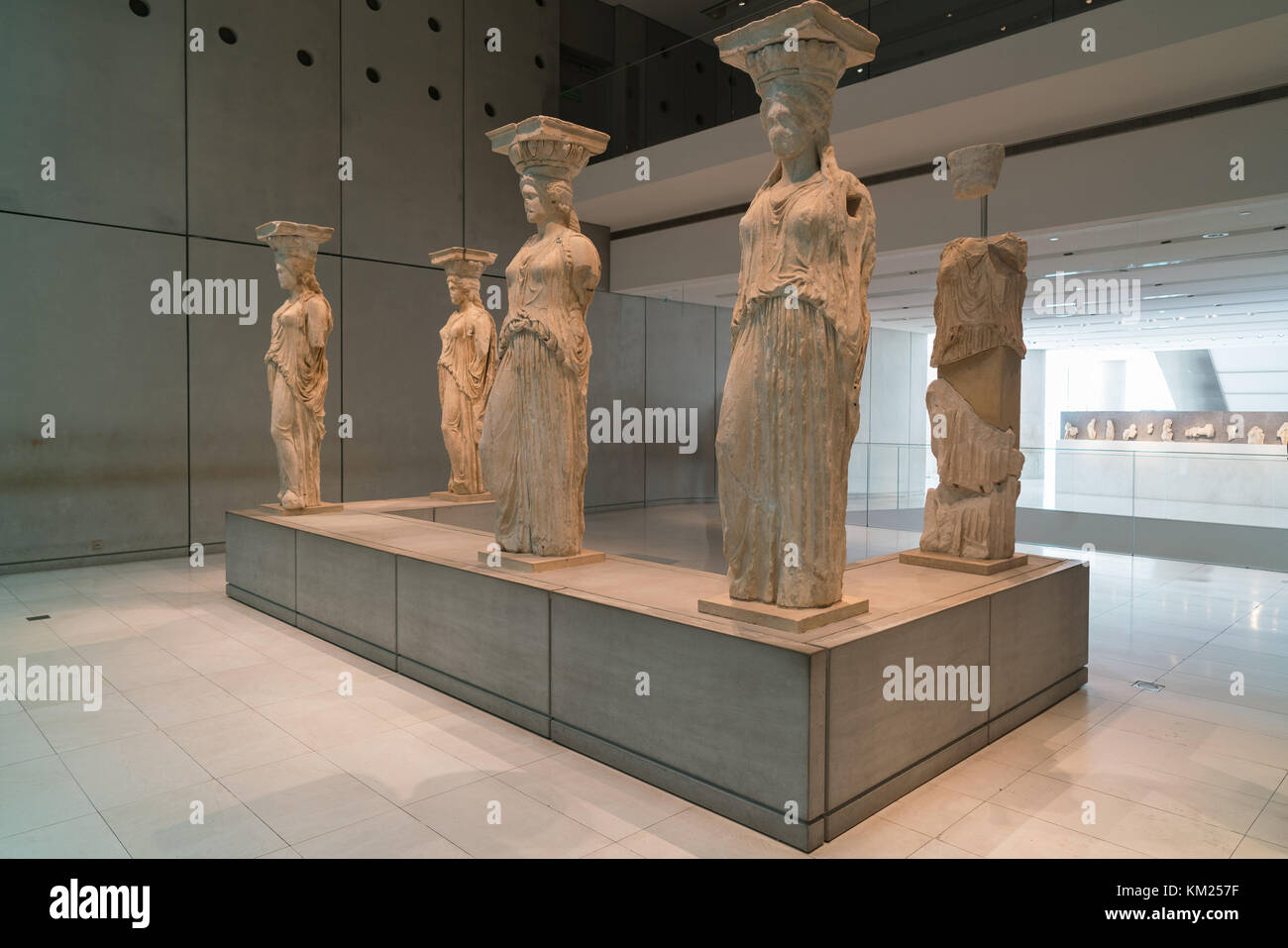 Parthenon frieze acropolis museum hi-res stock photography and images ...