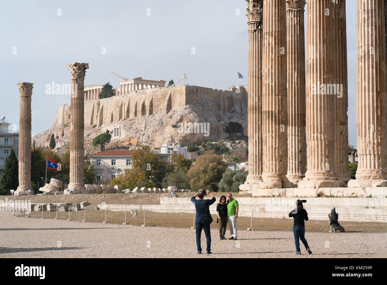 Old stone pillars acropolis greece hi-res stock photography and images ...