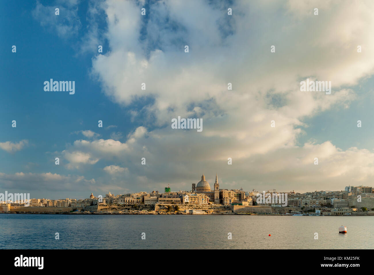 Sunset at Valletta, Malta Stock Photo - Alamy