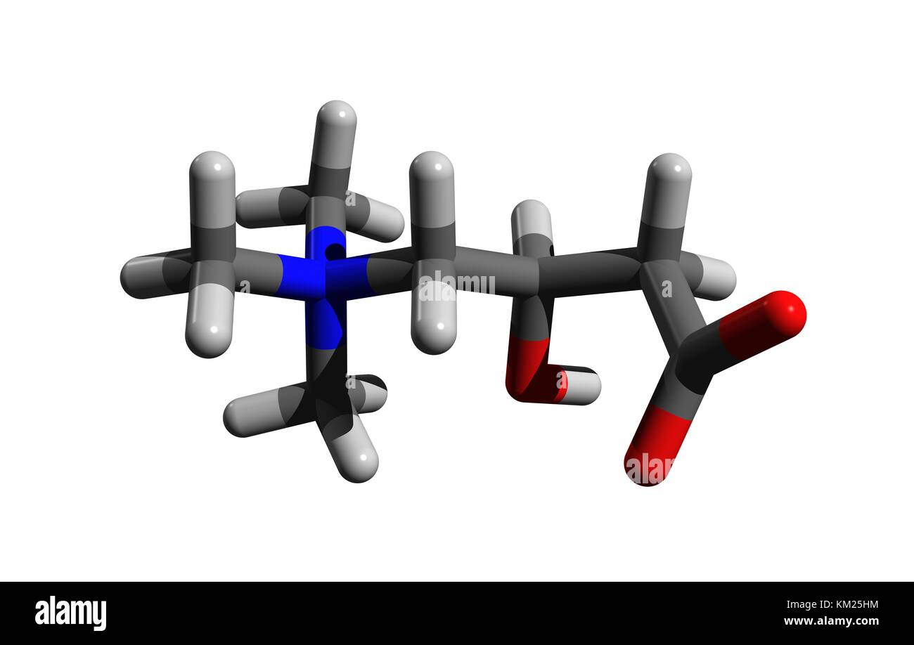 Carnitine molecule chemical structure hi-res stock photography and ...