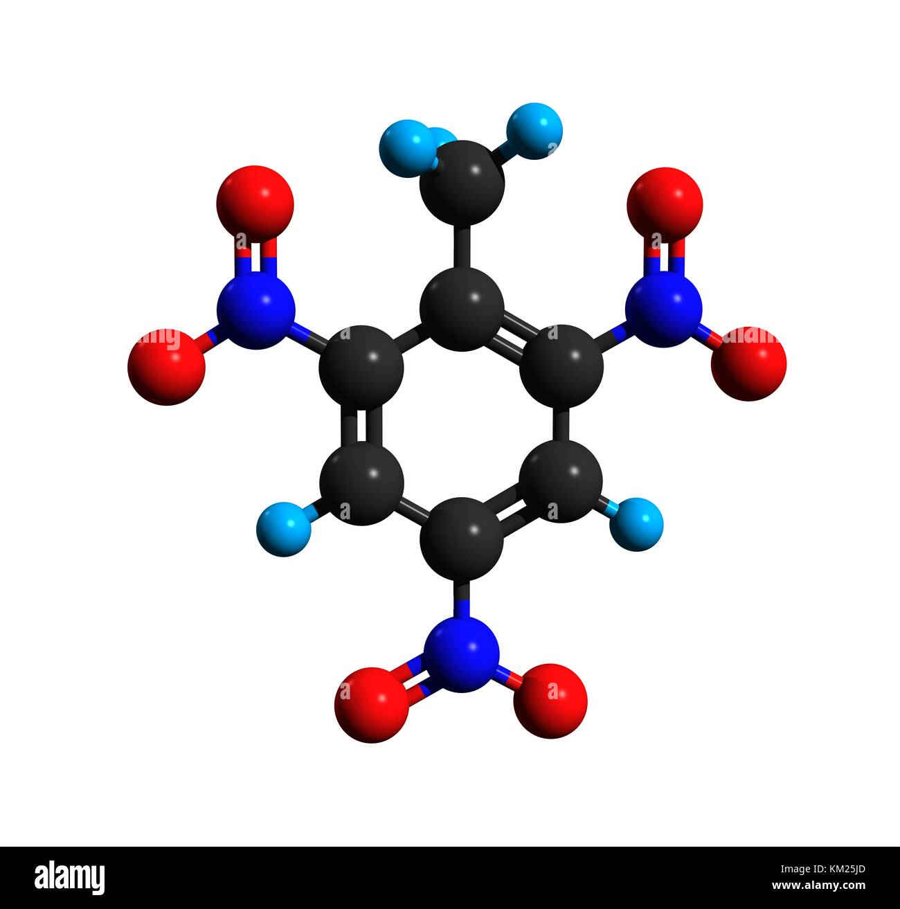 Trinitrotoluene tnt explosive molecule hi-res stock photography and ...