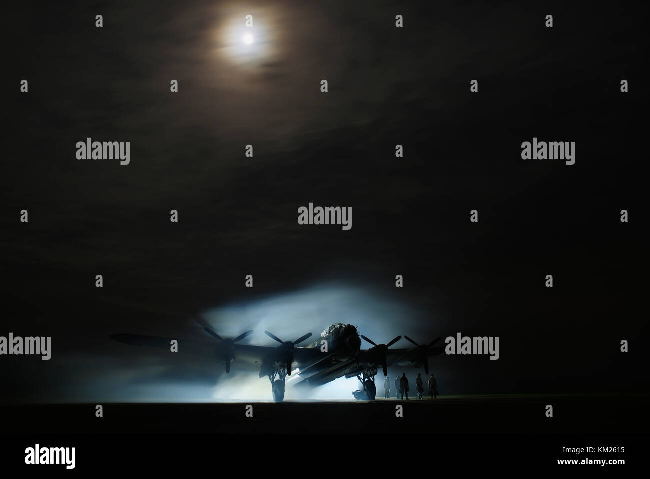 Raf night bomber crew ww2 hi-res stock photography and images - Alamy