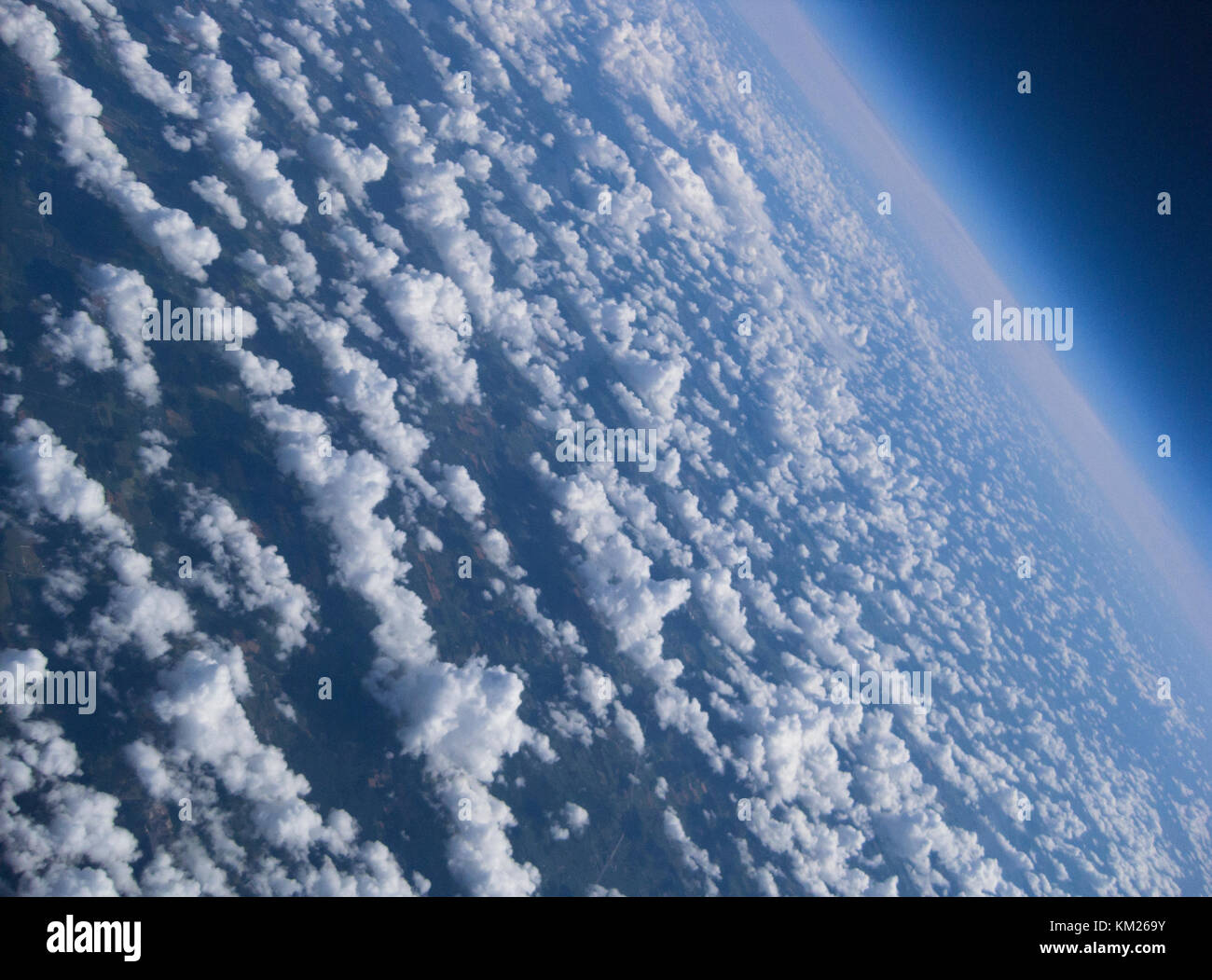 Earth From Above The Clouds