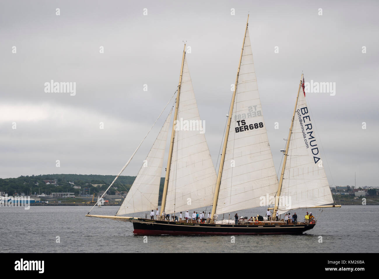 Bermuda sloop "Spirit of Bermuda Stock Photo - Alamy