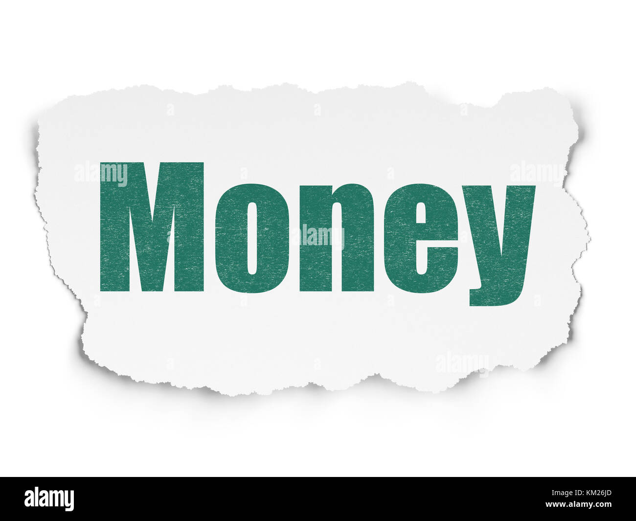 Finance concept: Money on Torn Paper background Stock Photo - Alamy