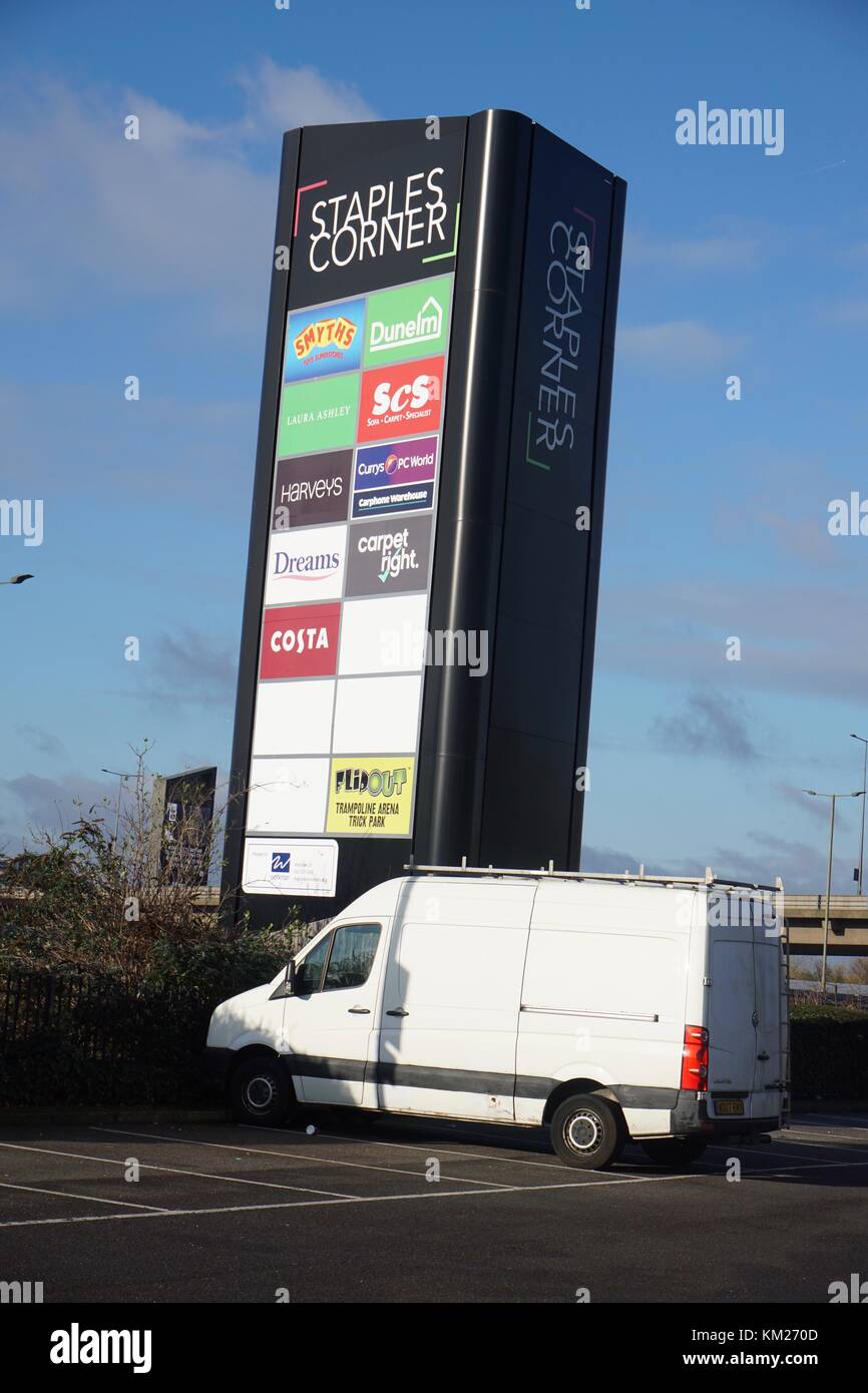 Staples Corner Retail Park High Resolution Stock Photography and Images ...