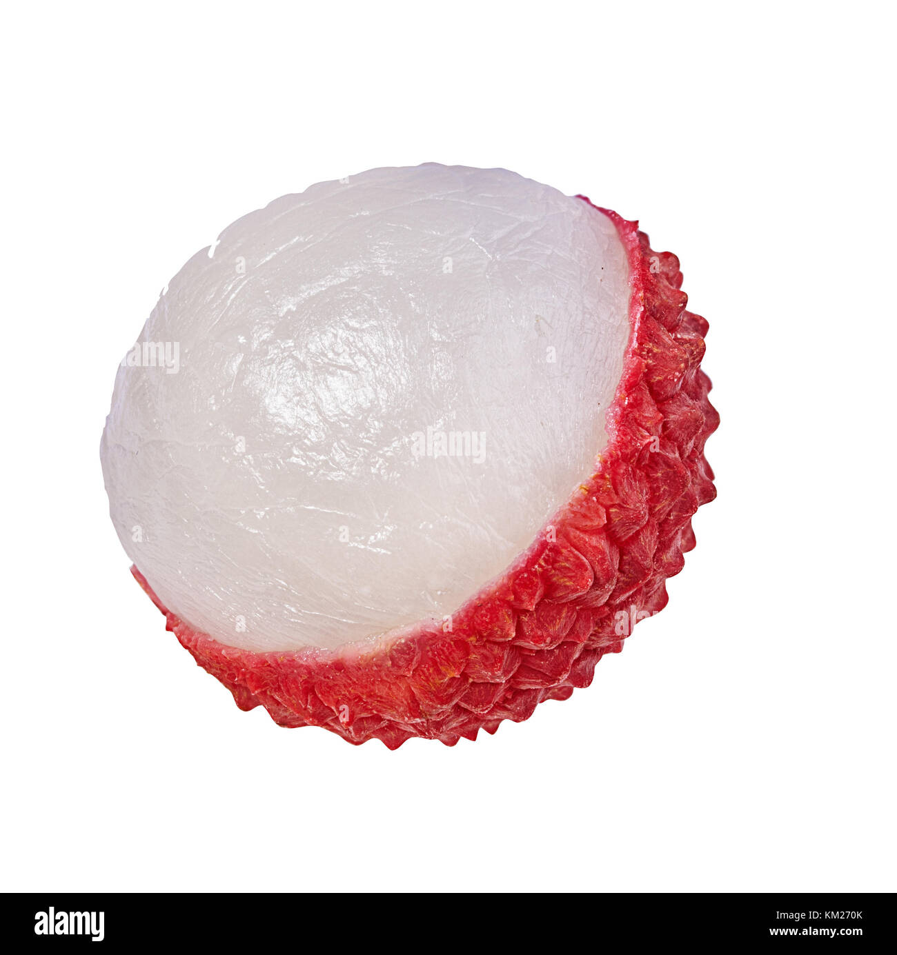 lychee isolated on white background Stock Photo - Alamy