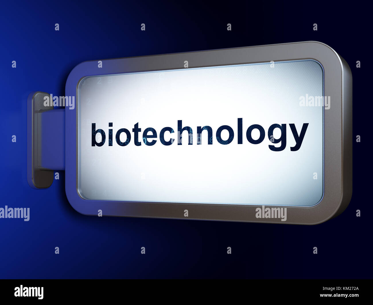 Science concept: Biotechnology on billboard background Stock Photo - Alamy