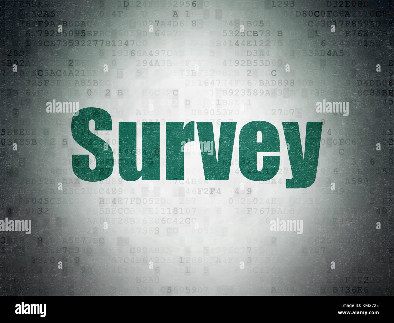 Science concept: Survey on Digital Data Paper background Stock Photo ...