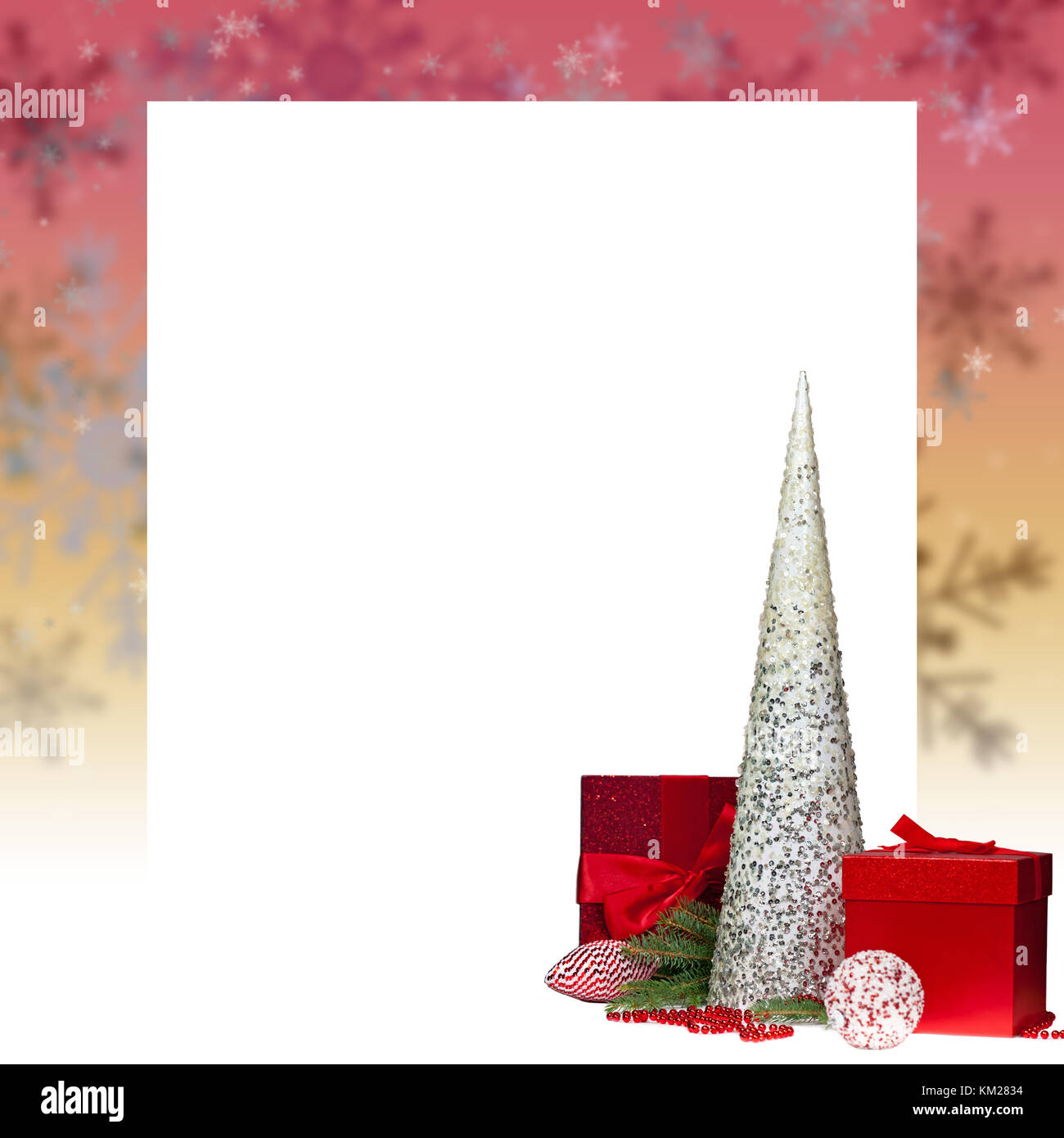 Christmas Card Background with Christmas Theme Background Stock Photo ...