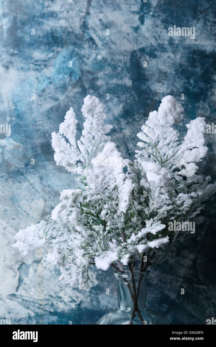 Christmas decoration branches Stock Photo - Alamy