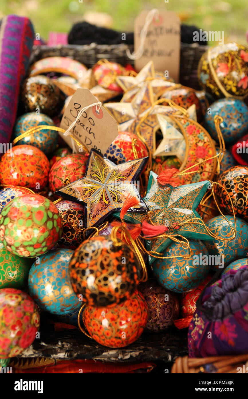 West Hampstead Christmas Market Stock Photo - Alamy