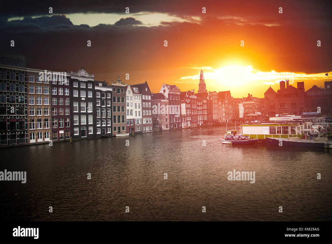 Amsterdam is the capital and largest city of the Netherlands Stock ...