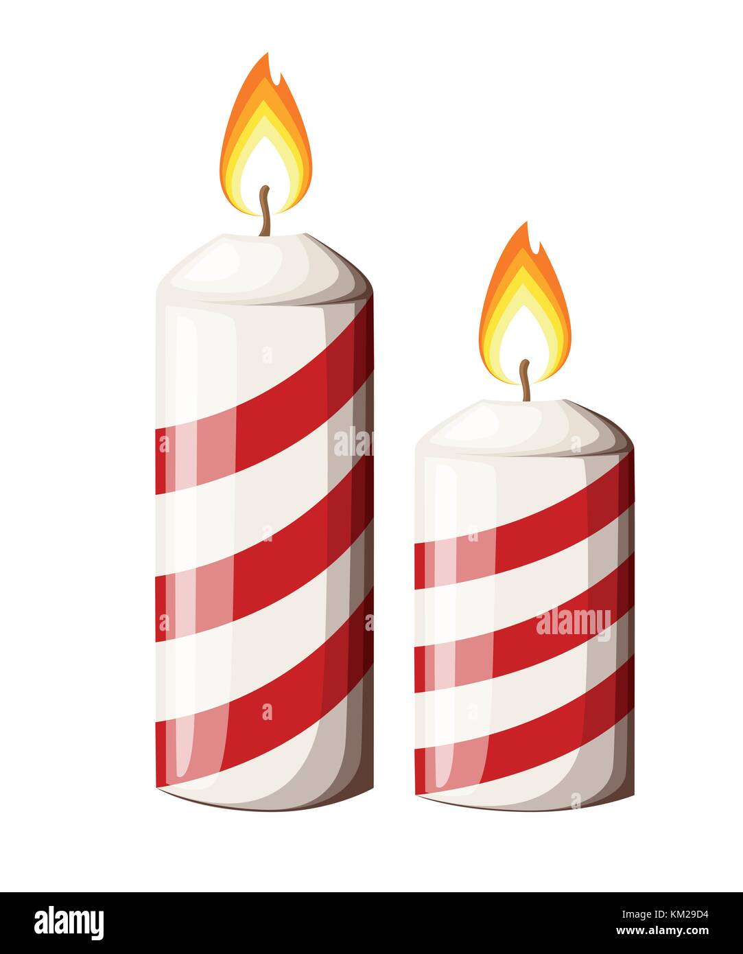 Christmas Candle Vector
