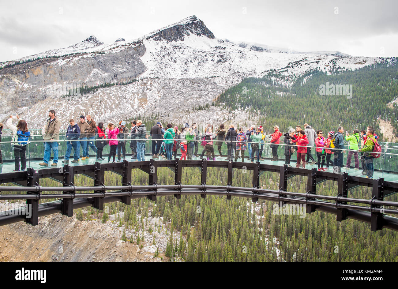 Beautiful Canadian Rocky mountain in Banff national park Stock Photo ...