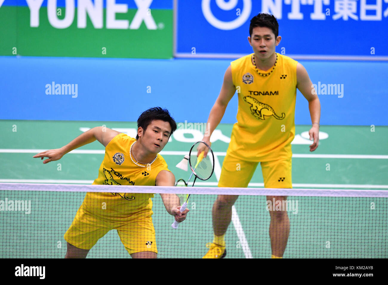 Tokyo, Japan. Credit: MATSUO. 3rd Dec, 2017. Takurou Hoki & ??/Yuugo ...