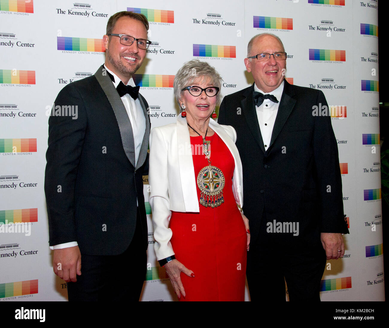 From left, Producer Brent Miller, 2015 Kennedy Center Honoree Rita ...