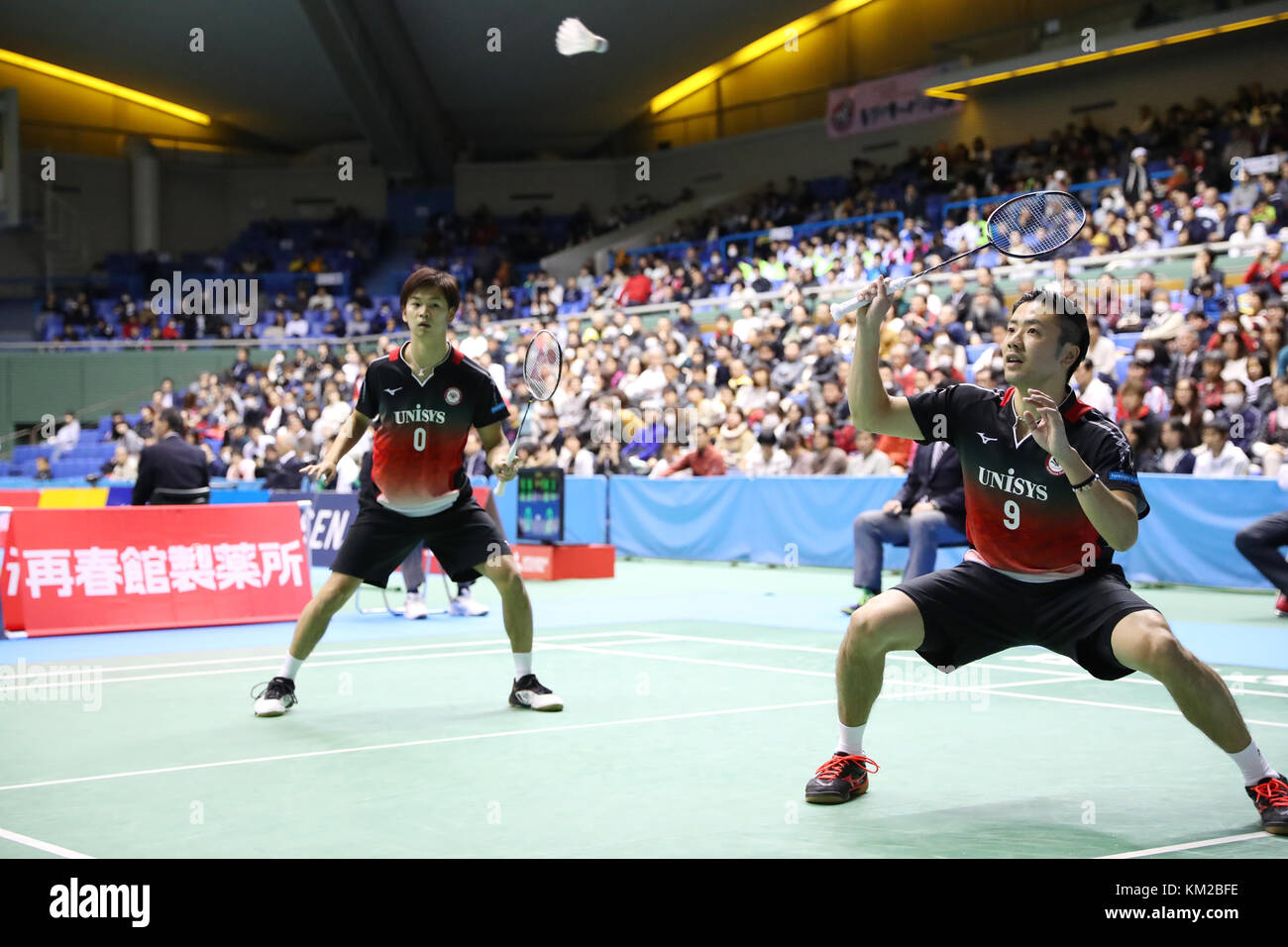 Tokyo, Japan. 2nd Dec, 2017. Hiroyuki Endo & Yuta Watanabe Badminton ...