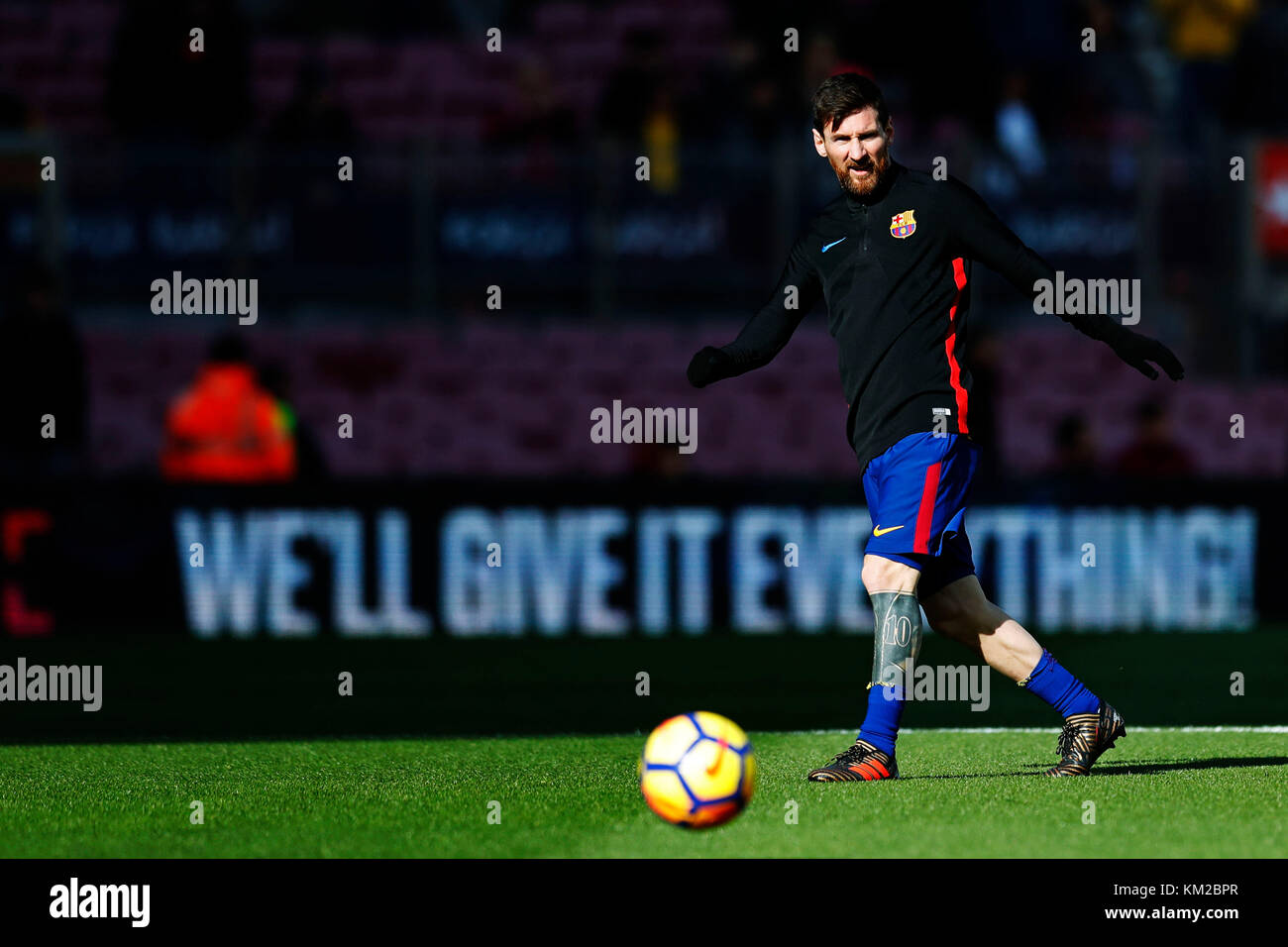 Barcelona, Spain. Credit: D. 2nd Dec, 2017. Lionel Messi (Barcelona ...