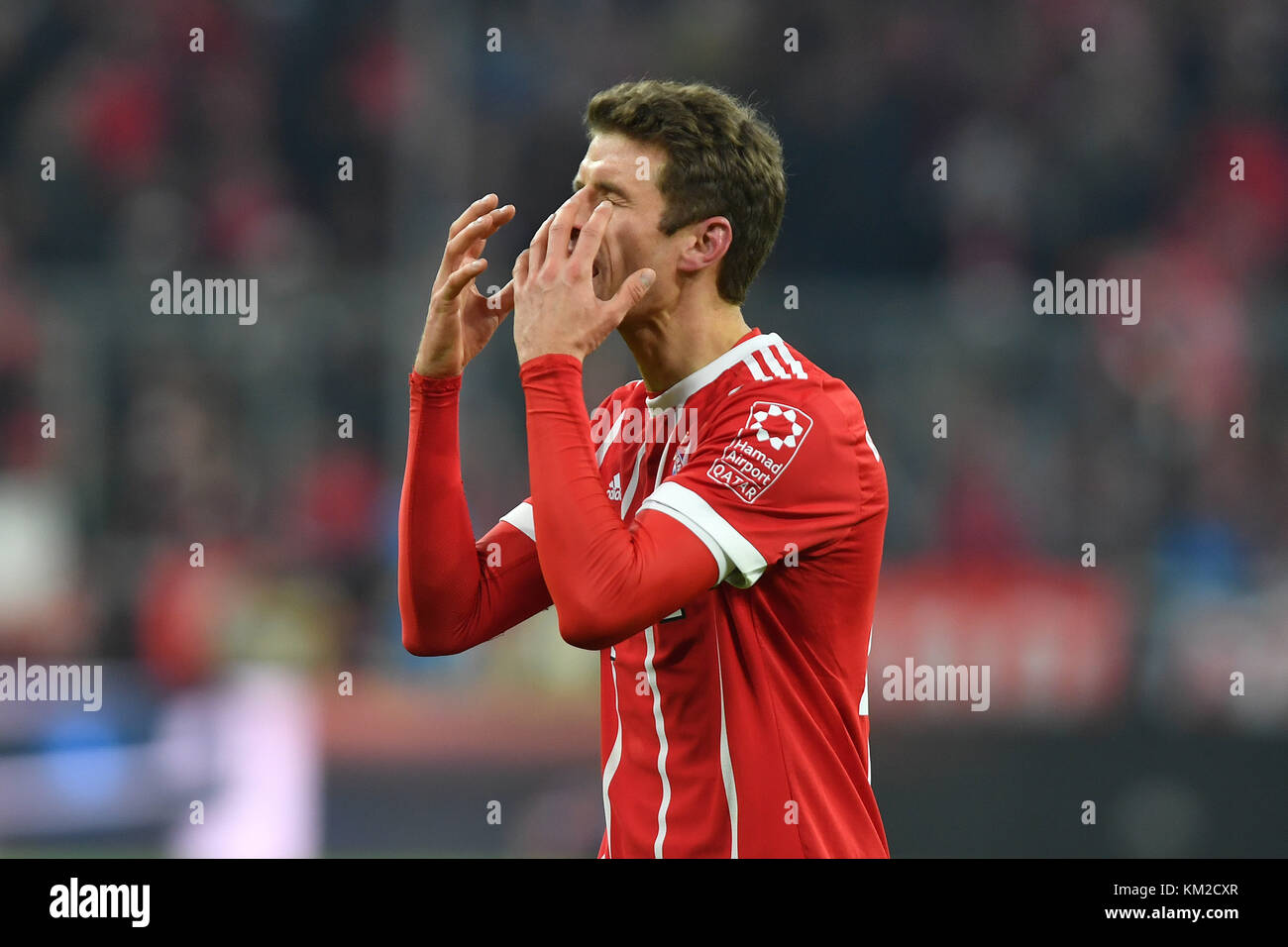 Muenchen, Deutschland. 02nd Dec, 2017. Thomas MUELLER (MULLER, FC ...