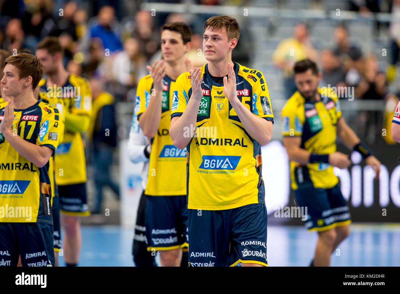 Mannheim, Deutschland. 03rd Dec, 2017. Jerry Tollbring/RNL Filip ...
