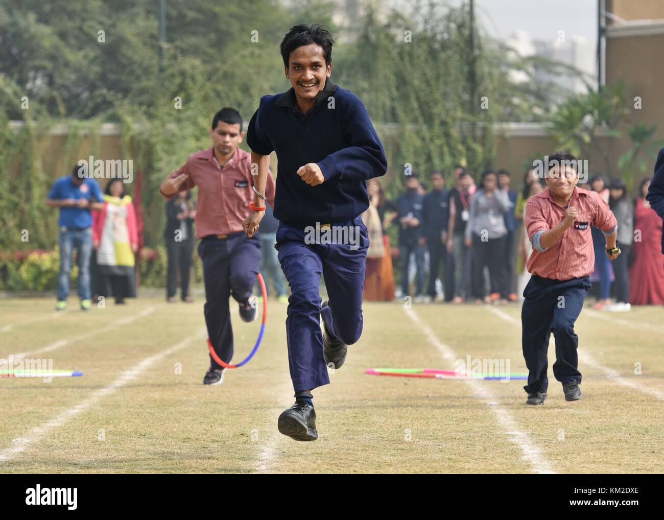 GURGAON, INDIA - DECEMBER 3: Sparsh, an NGO organised a sports event ...