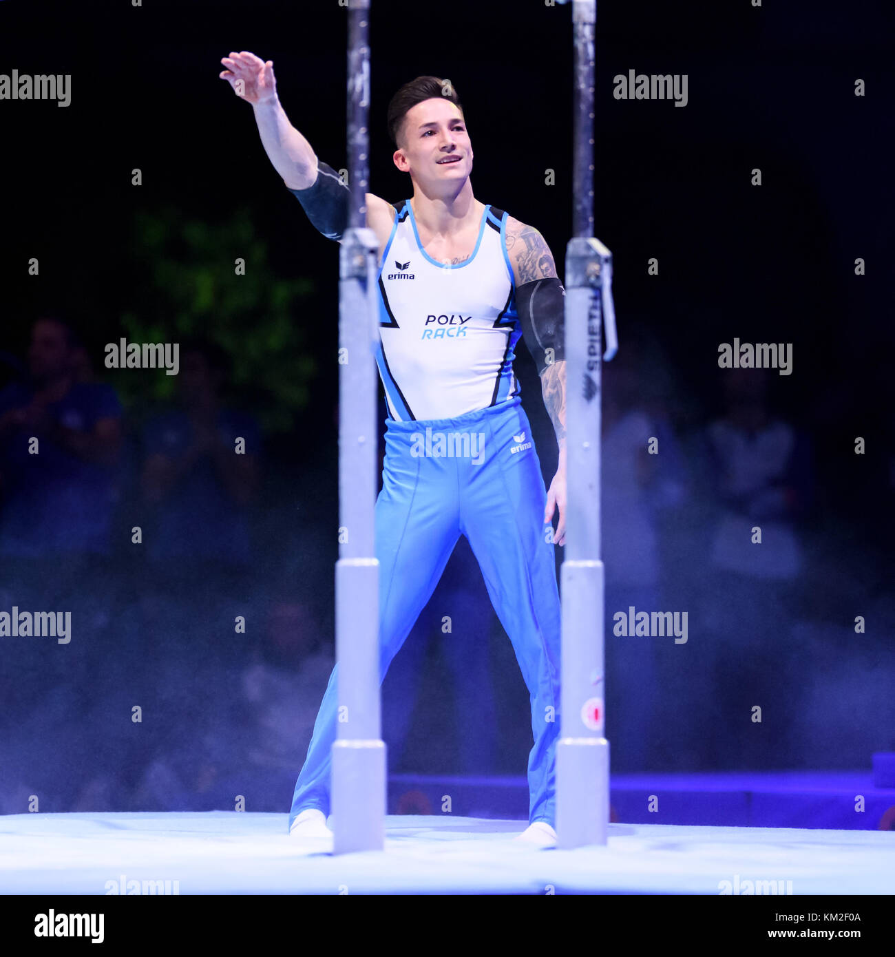 Ludwigsburg, Deutschland. 02nd Dec, 2017. Marcel Nguyen (KTV ...