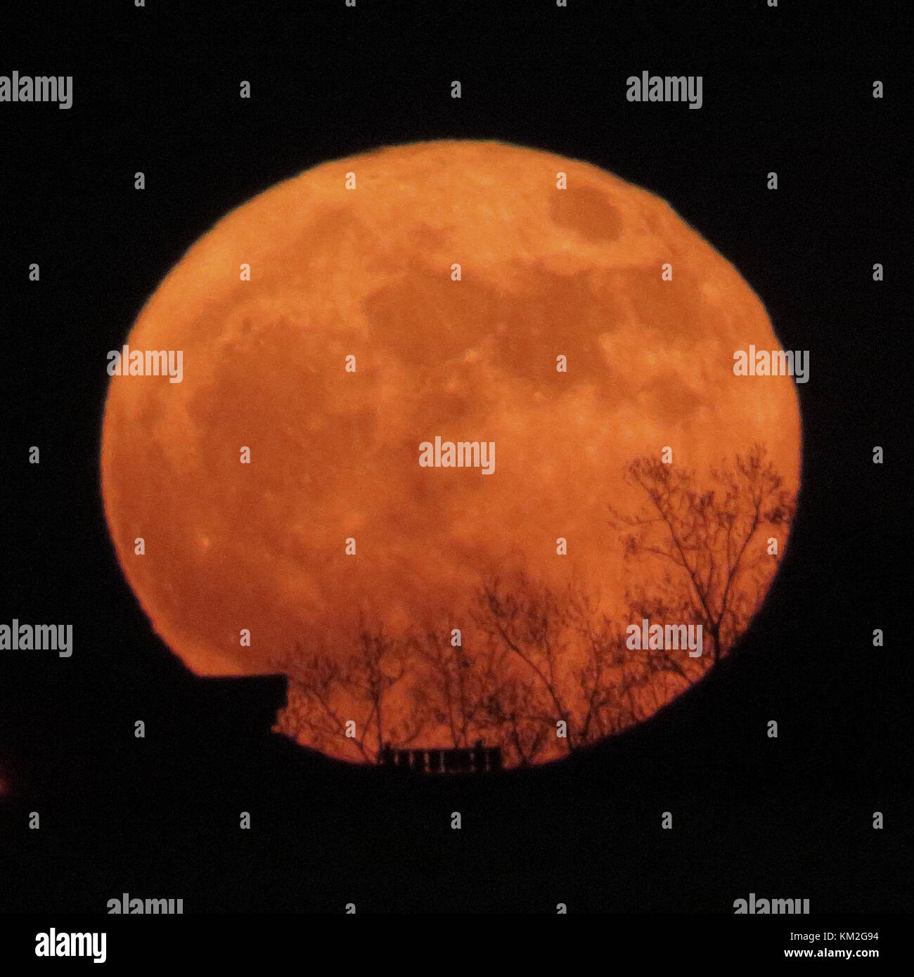 Moon distortion hi-res stock photography and images - Alamy