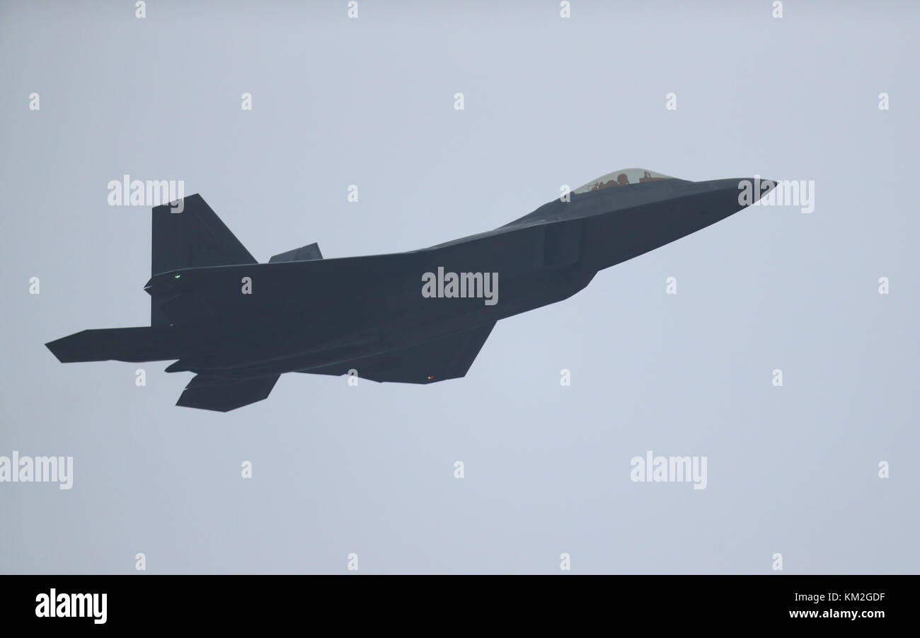 04th Dec, 2017. Stealth fighter jet joins Korea-U.S. air drill A U.S ...