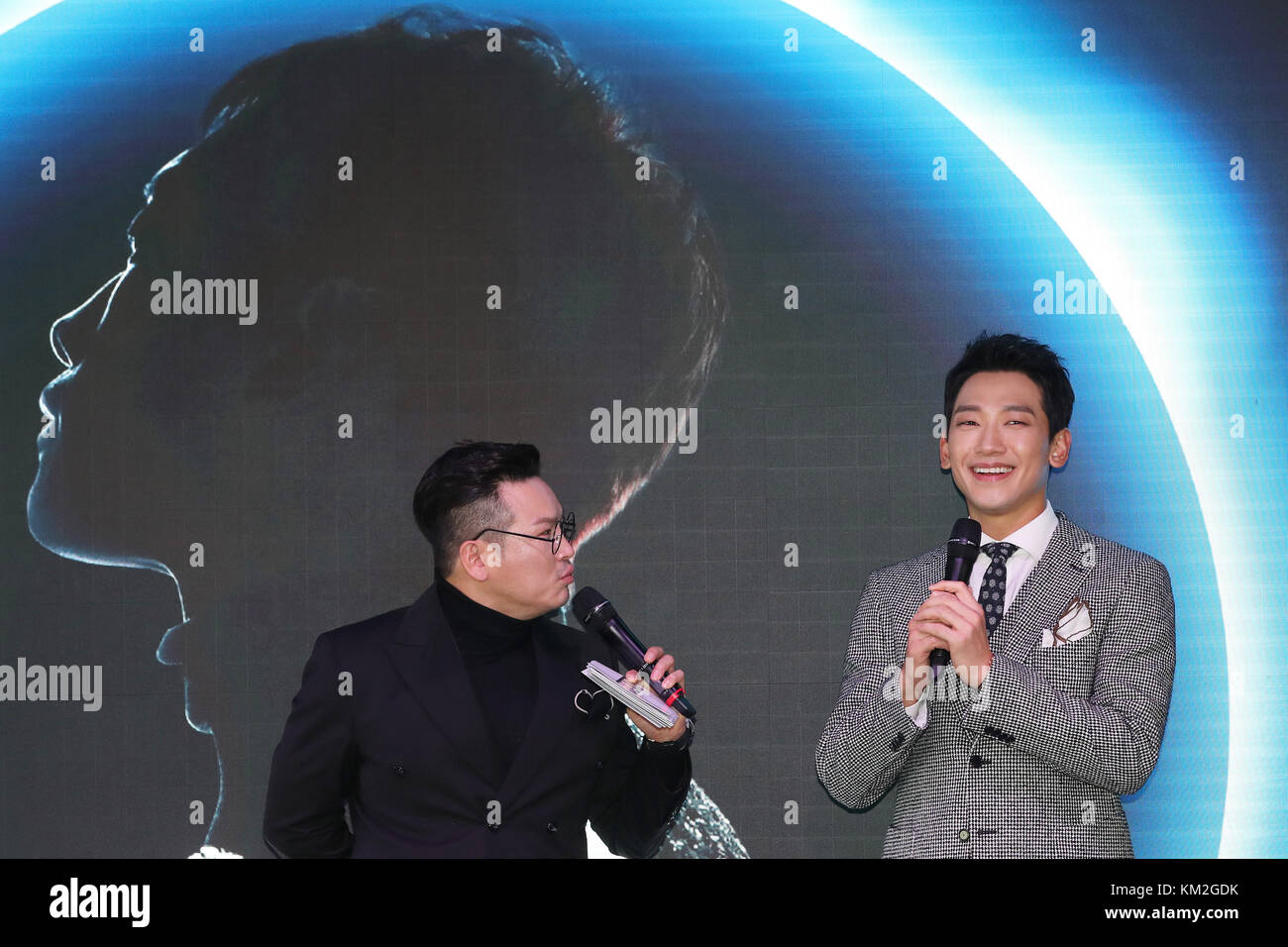 04th Dec, 2017. S. Korean singer Rain South Korean singer Rain responds ...